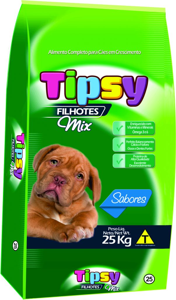 Tipsy Filhotes-Mix - Rações Primor